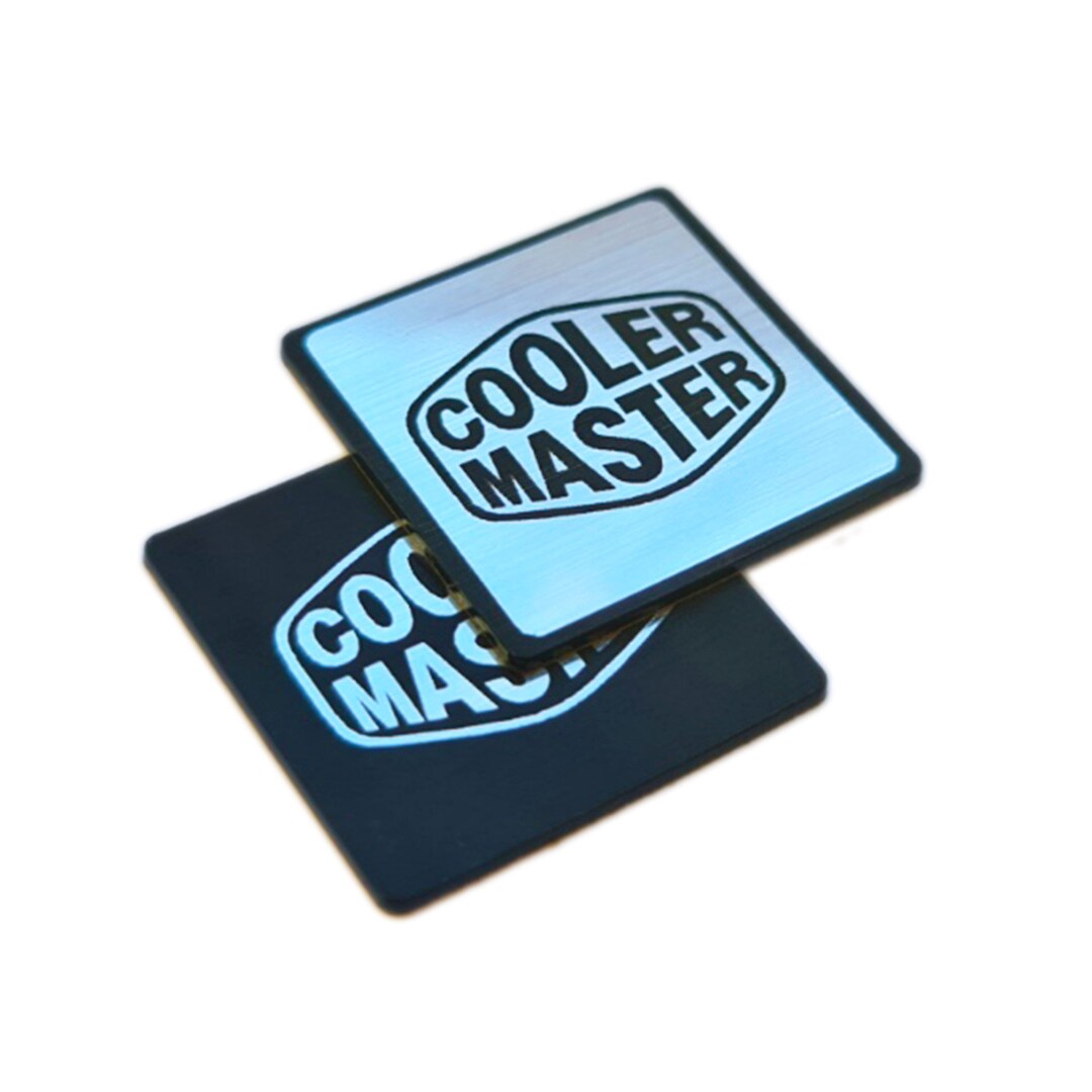 Cooler Master - Sticker Case Badge Decal Aufkleber Decal - Two Emblems ...