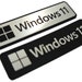 Windows 11 - Sticker Case Badge Emblem Aufkleber Decal - Two Emblems - Etsy