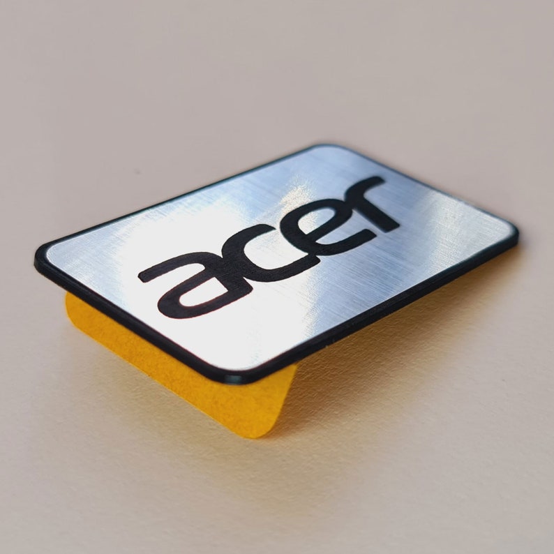 Acer Sticker Case Badge Decal Aufkleber Two Emblems - Etsy