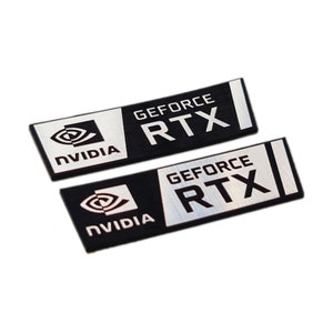 Nvidia RTX - Sticker Case Badge Decal Aufkleber Decal - Two Emblems - Etsy