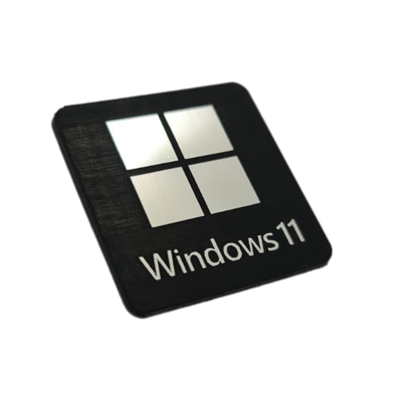 Windows 11 Sticker Case Badge Emblem Aufkleber Decal Two - Etsy Israel