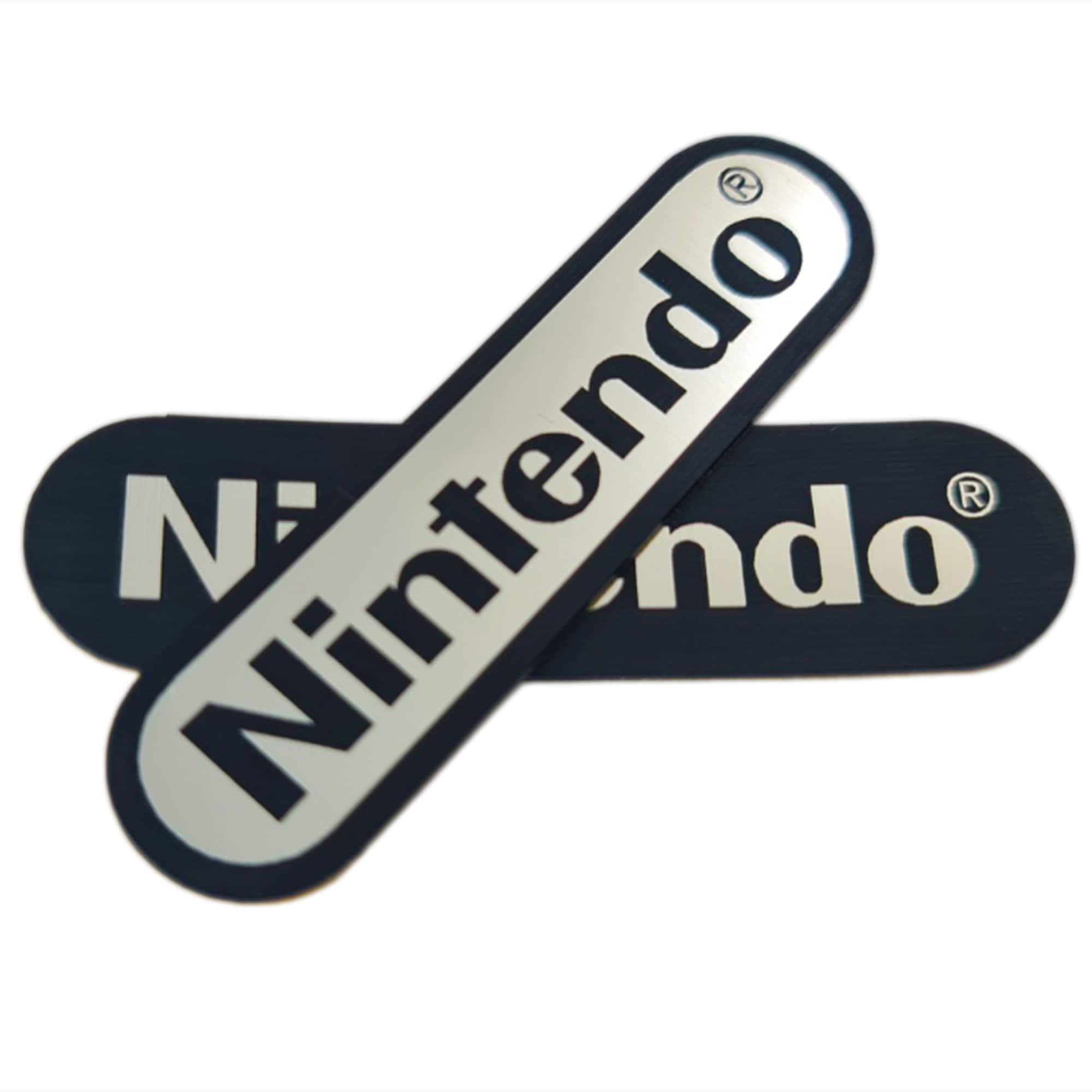 Nintendo Sticker Case Badge Decal Aufkleber Two Emblems | Etsy