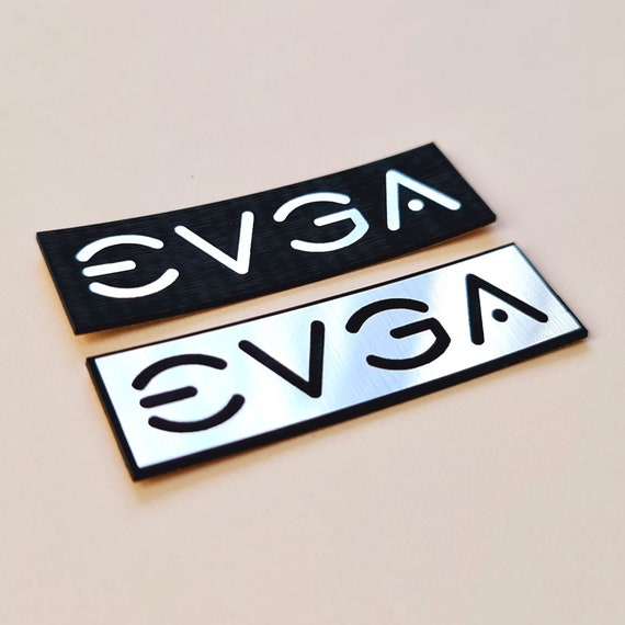 EVGA Sticker Case Badge Decal Aufkleber Two Emblems - Etsy