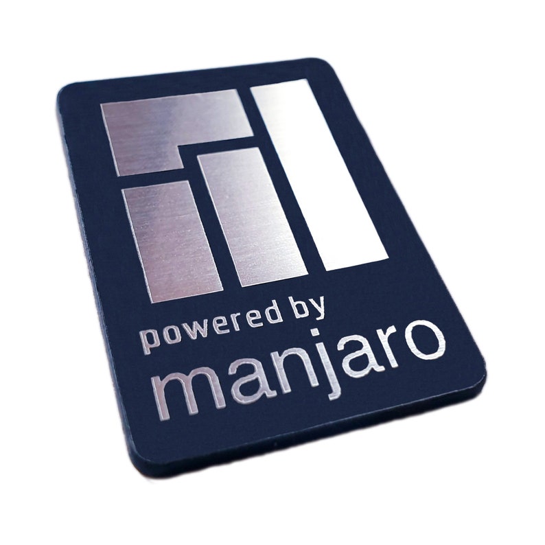 Manjaro Linux Sticker Badge Emblem Aufkleber Decal - TWO Emblems - Etsy