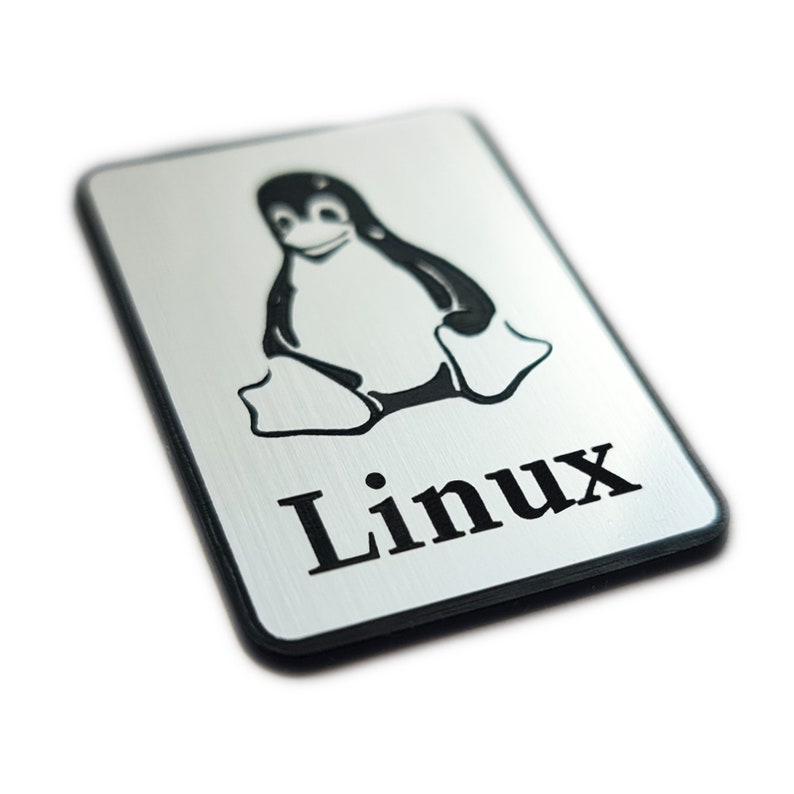 Linux Sticker Badge Emblem Aufkleber Decal 35 Mm X 25 Mm - Etsy