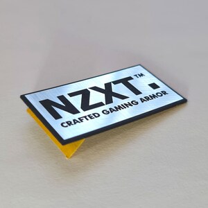 NZXT - Sticker Case Badge Decal Aufkleber - Two Emblems - Etsy