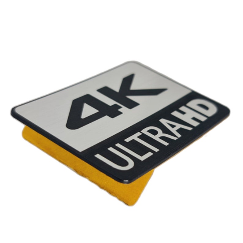 4K Ultra HD Sticker Case Badge Emblem Aufkleber Decal | Etsy