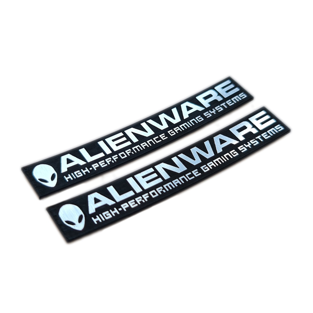 Alienware - Sticker Badge Emblem Aufkleber Decal - TWO Emblems - Etsy