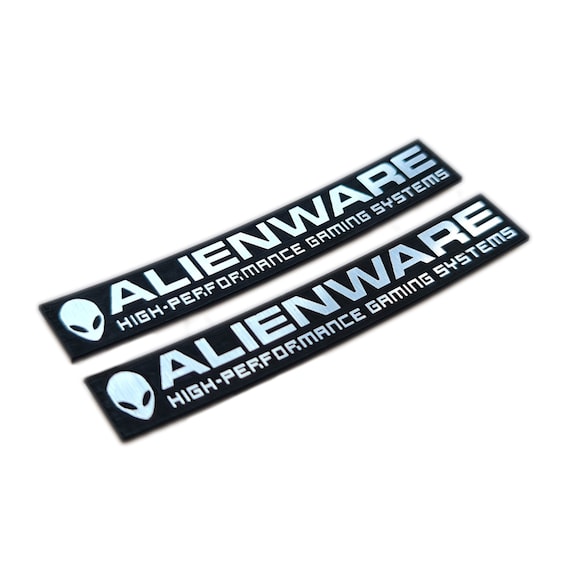 Alienware Sticker Badge Emblem Aufkleber Decal TWO Emblems - Etsy