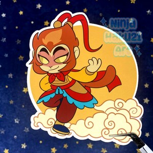 LMK| the Sun and the Moon Matted Stickers - Etsy