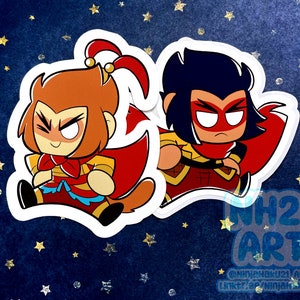 LMK S4 Chibi Matted Stickers - Etsy