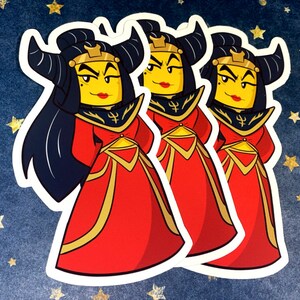 LMK Demon Family Matted Stickers - Etsy