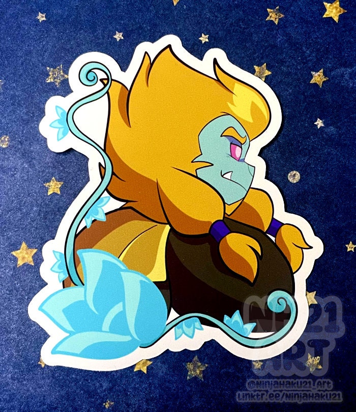 LMK Azure 3.5 Inch Tall Matted Sticker - Etsy