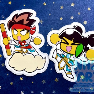 LMK S4 Chibi Matted Stickers - Etsy