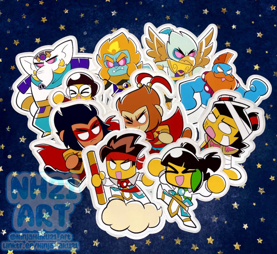 LMK S4 Chibi Matted Stickers - Etsy