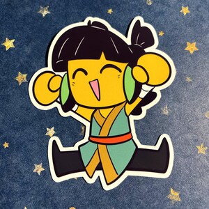 LMK| Cute Chibi Matted Stickers - Etsy