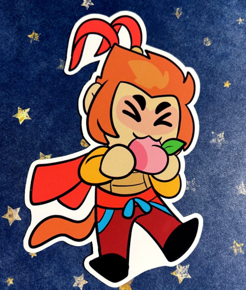 LMK Cute Chibi Matted Stickers - Etsy