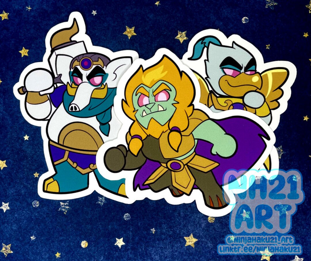 Brotherhood Chibi Matted Stickers - Etsy