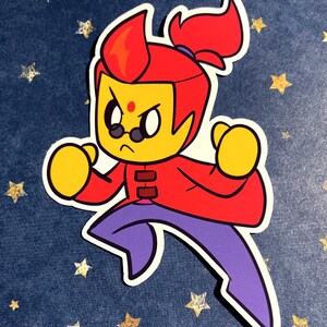 LMK| Cute Chibi Matted Stickers - Etsy