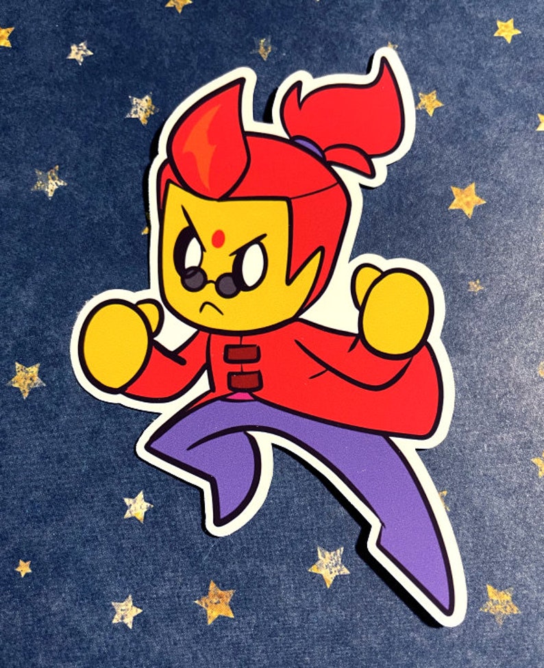 LMK Cute Chibi Matted Stickers - Etsy