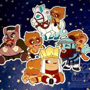 JTTW | Pilgrim Chibi Matted Stickers - Etsy