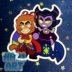 LMK | Chibi Pairing Matted Stickers - Etsy