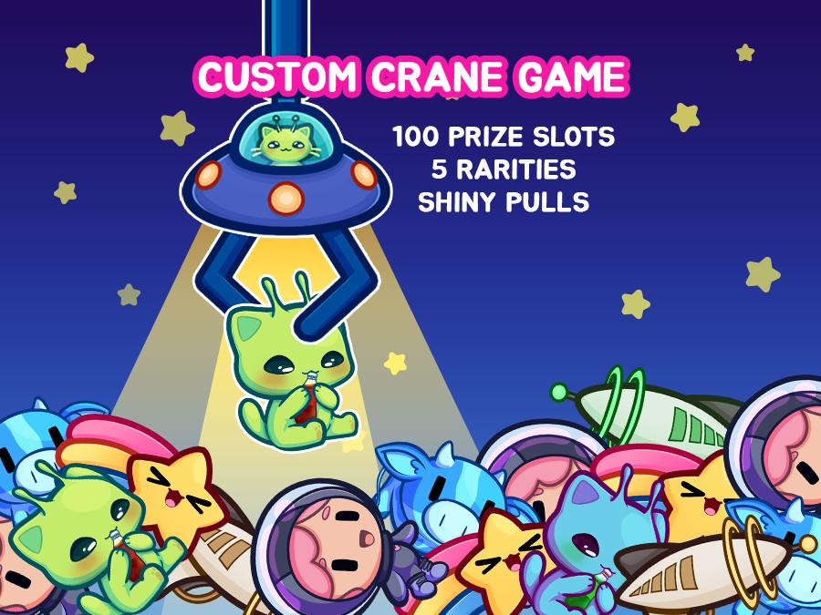 Custom Crane Game Widget - Claw Machine Gacha Game for Streamers ...