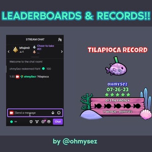Stream Fishing Widget - Subgoals / Bits / Channel Points - Cute Custom ...