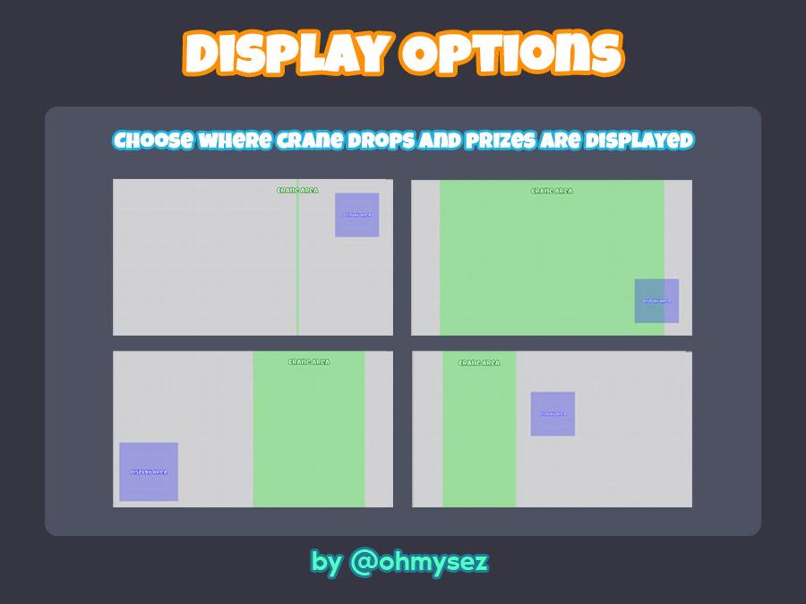 Custom Crane Game Widget - Claw Machine Gacha Game for Streamers ...