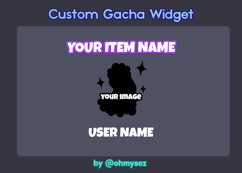 Custom Gacha Widget: Animated Loot Box for Twitch - Etsy