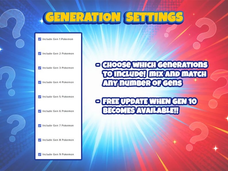 Who’s That Pokémon? – Interactive Pokemon Guess Chat Game Widget ...