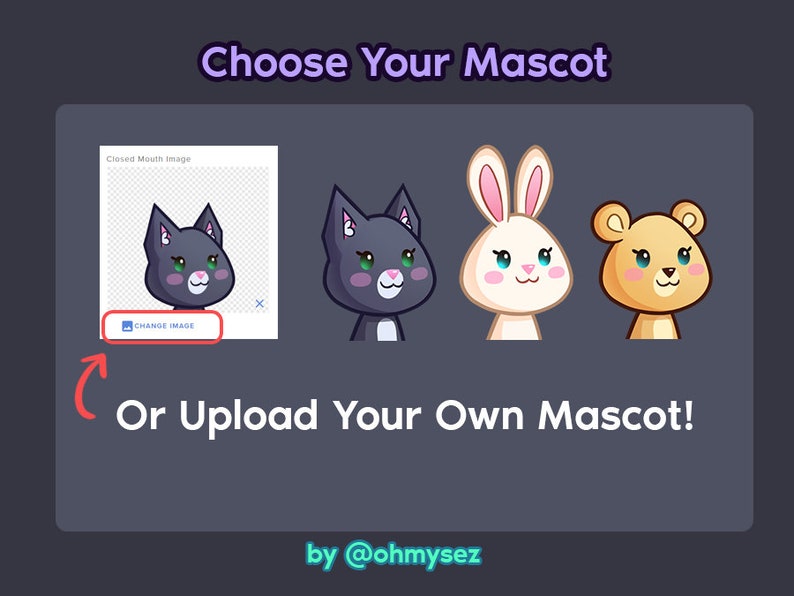 Chat Mascot Widget Twitch TTS Text-to-speech Text to Speech Voice ...