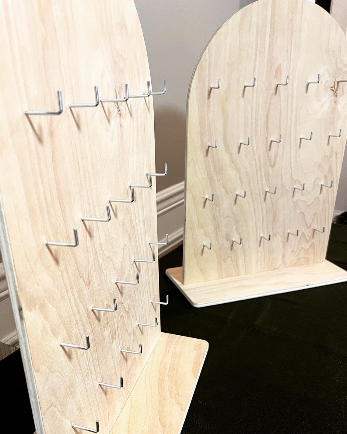 Table Stand With Hooks/earring Display/market Display - Etsy