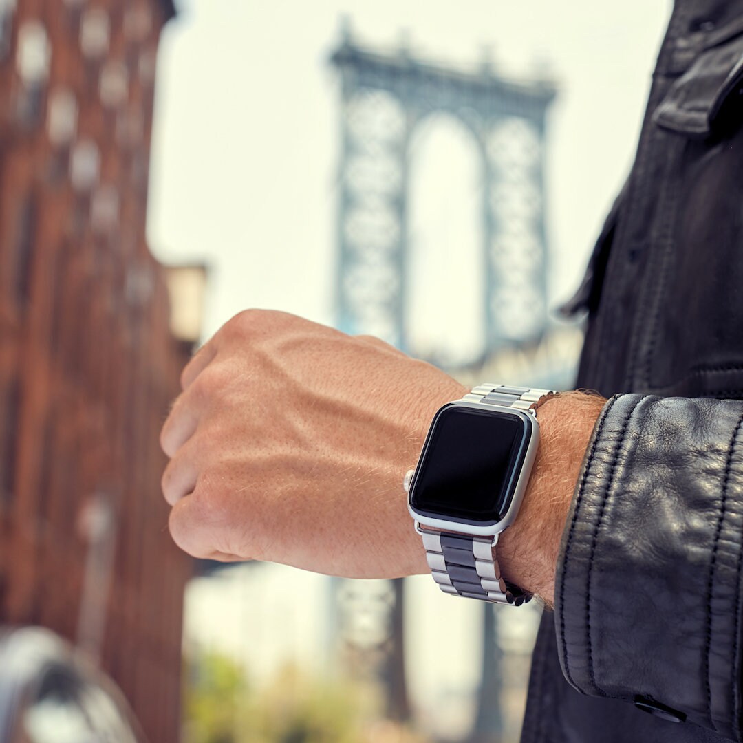 FALCON Apple Watch Band for Men Fits Series 9 8 7 6 Ultra SE 1 2 3 4 5 ...