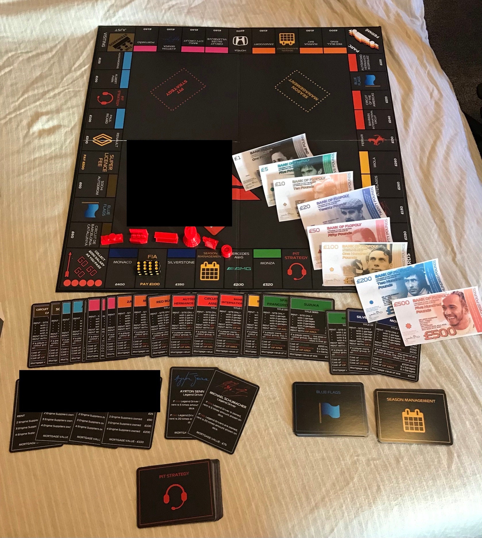 F1opoly (F1 Monopoly) ÉDITION 2024 - *Non officiel* IMPRIMER ET JOUER ...