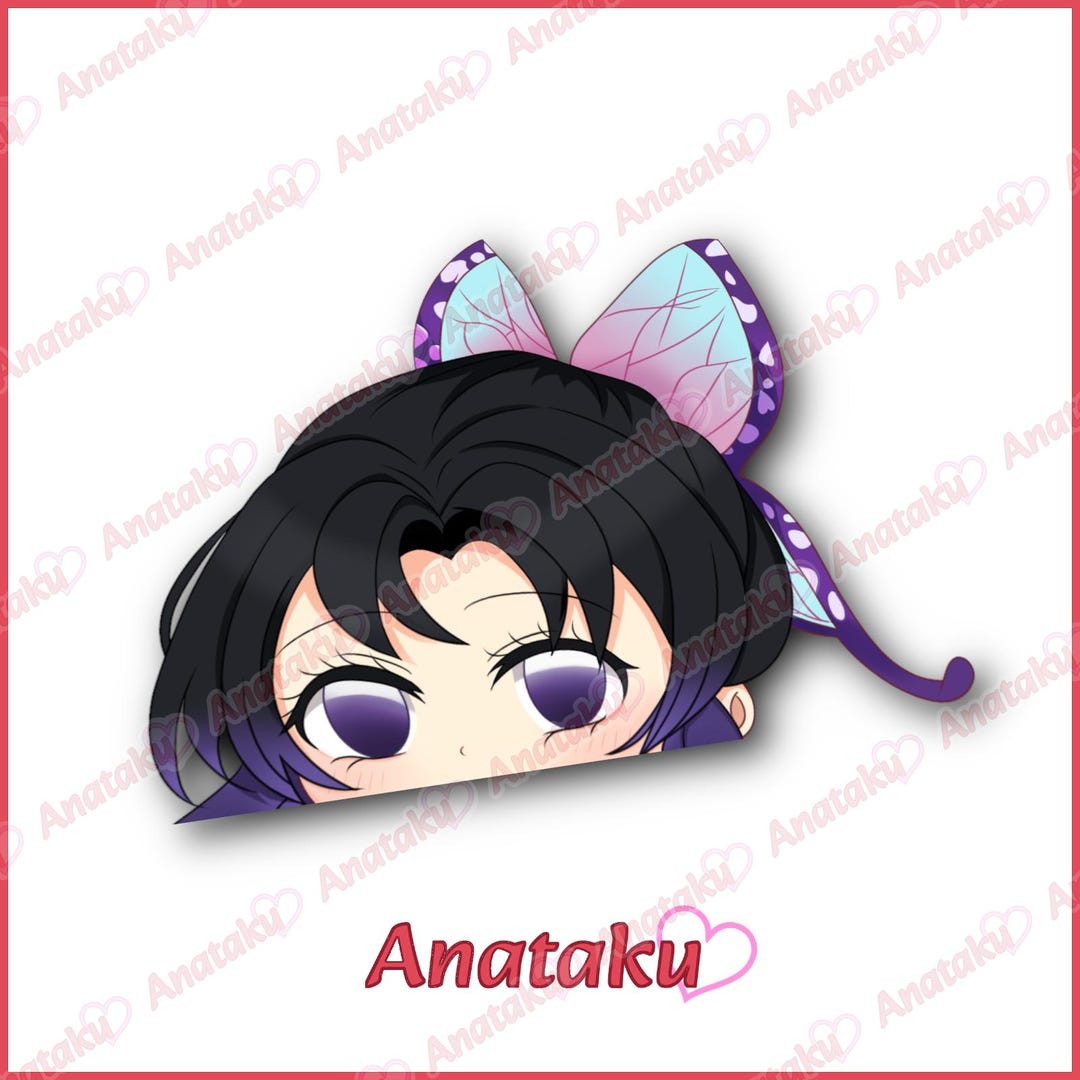 Shinobu Chibi Peeker - Etsy