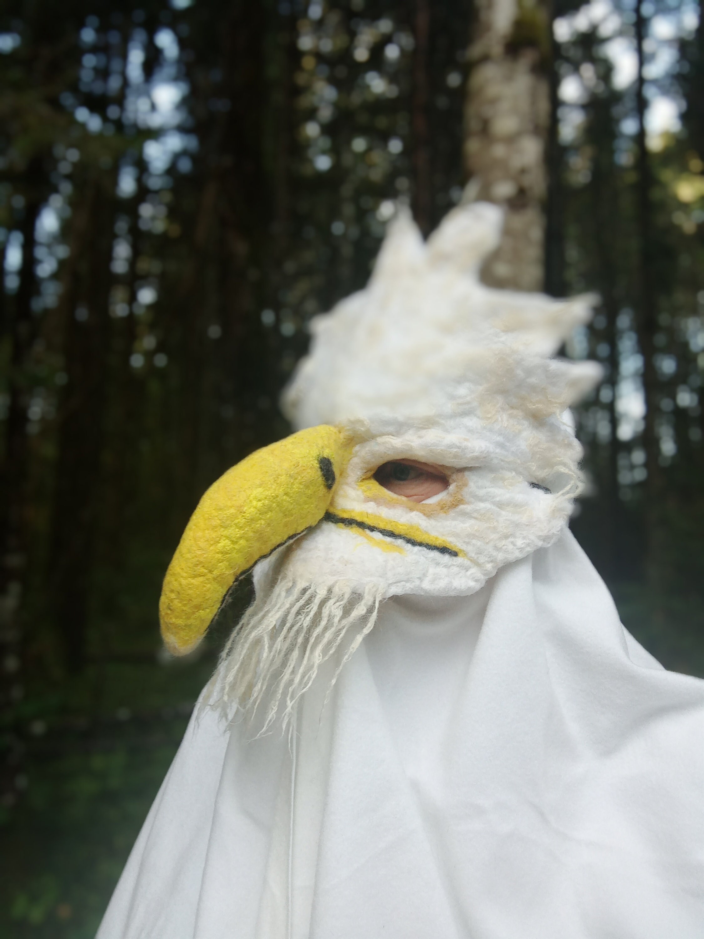 Luxury Felt Bald Eagle Mask for Adults.holiday - Etsy