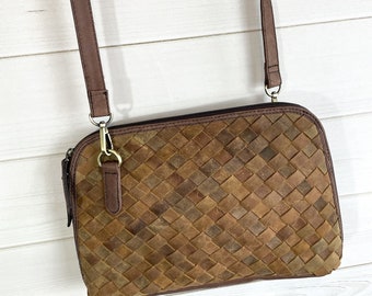 Leather Weave Bag - Etsy