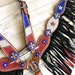 Red White & Blue Sparkle Tack Set - Etsy