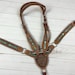 Tooled Hand Painted Arrows - Gladiator Style Leather Tack Set - Etsy