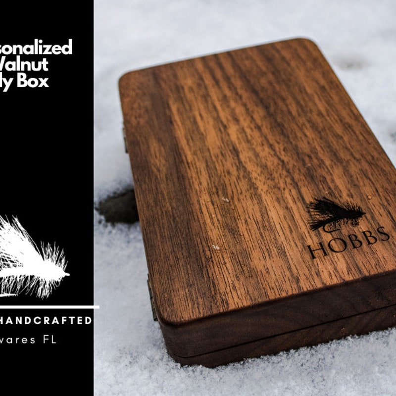 Wood Fly Box Fly Fishing - Etsy