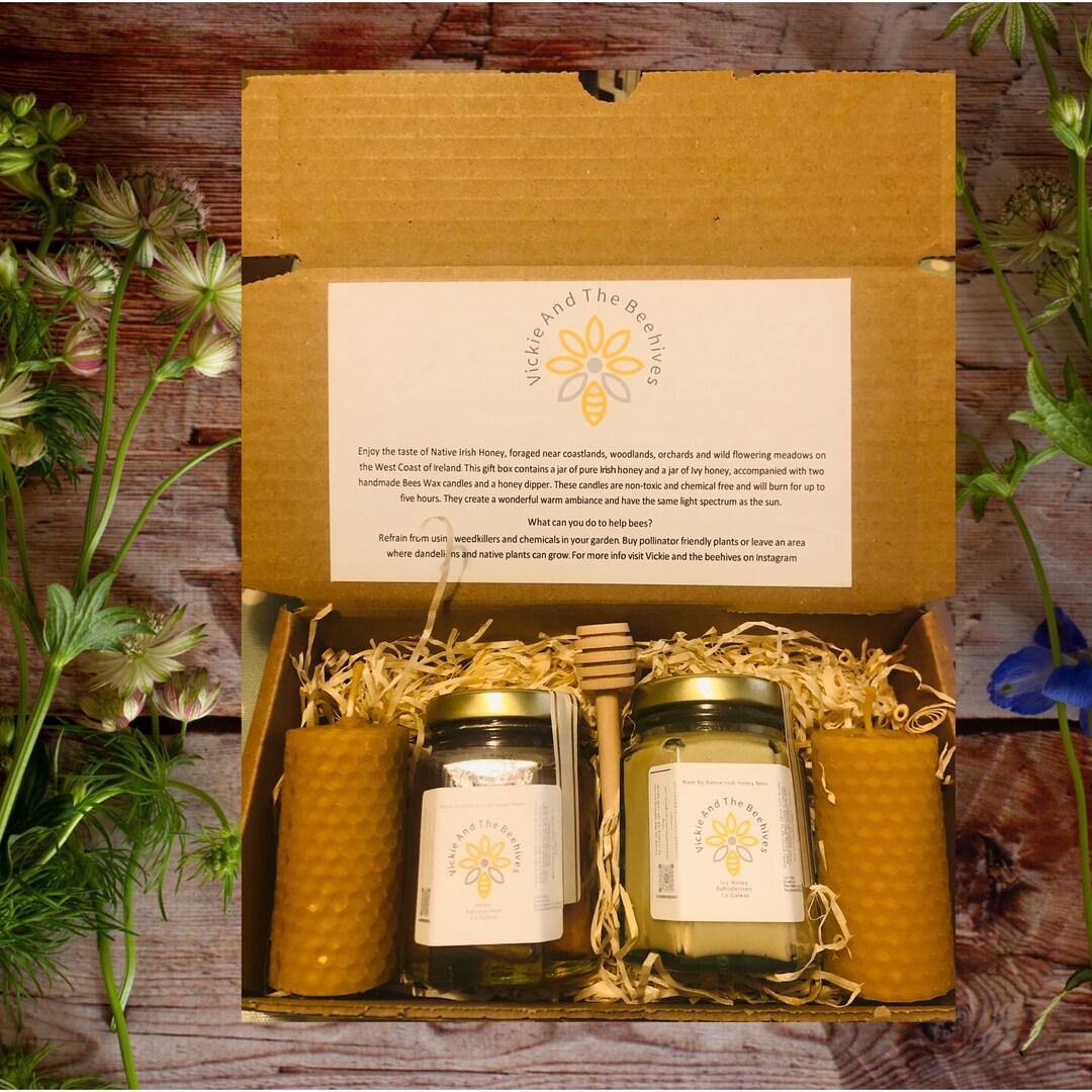 Duo Native Irish Honey & Ivy Honey Gift Set - Etsy UK