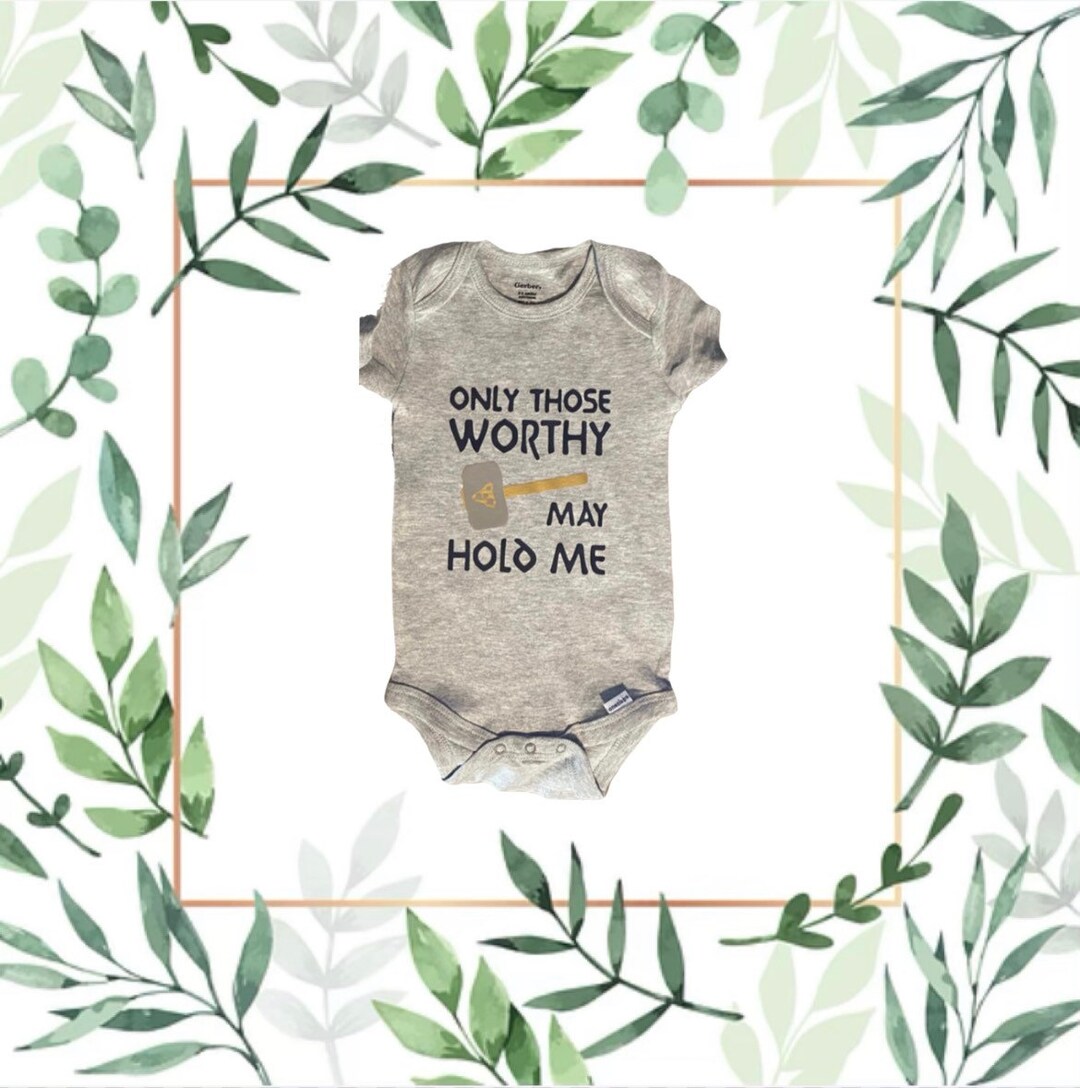 Custom Thor Theme Baby Onesie - Etsy