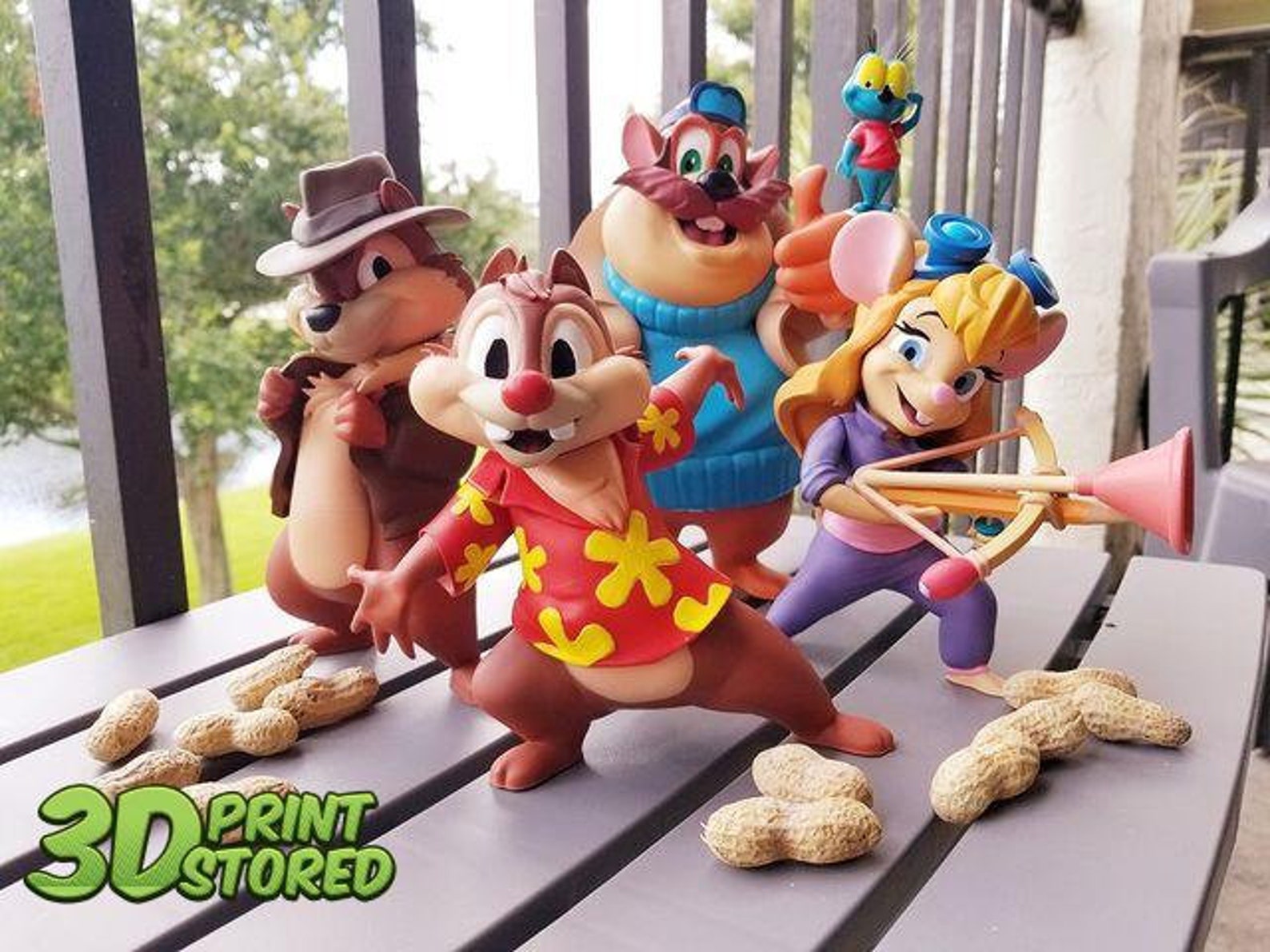 3D STL Digital File Chip and Dale Rescue Rangers Figure Format - Etsy ...