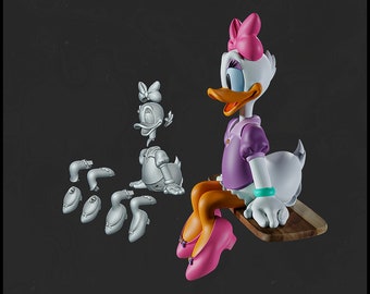 Daisy Stl File - Etsy