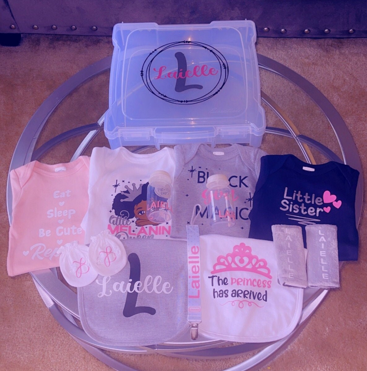 Personalized Baby Box - Etsy