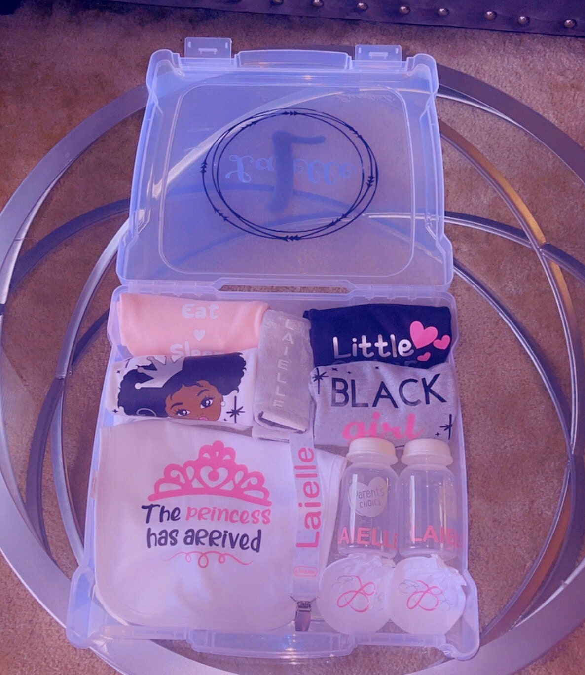 Personalized Baby Box - Etsy