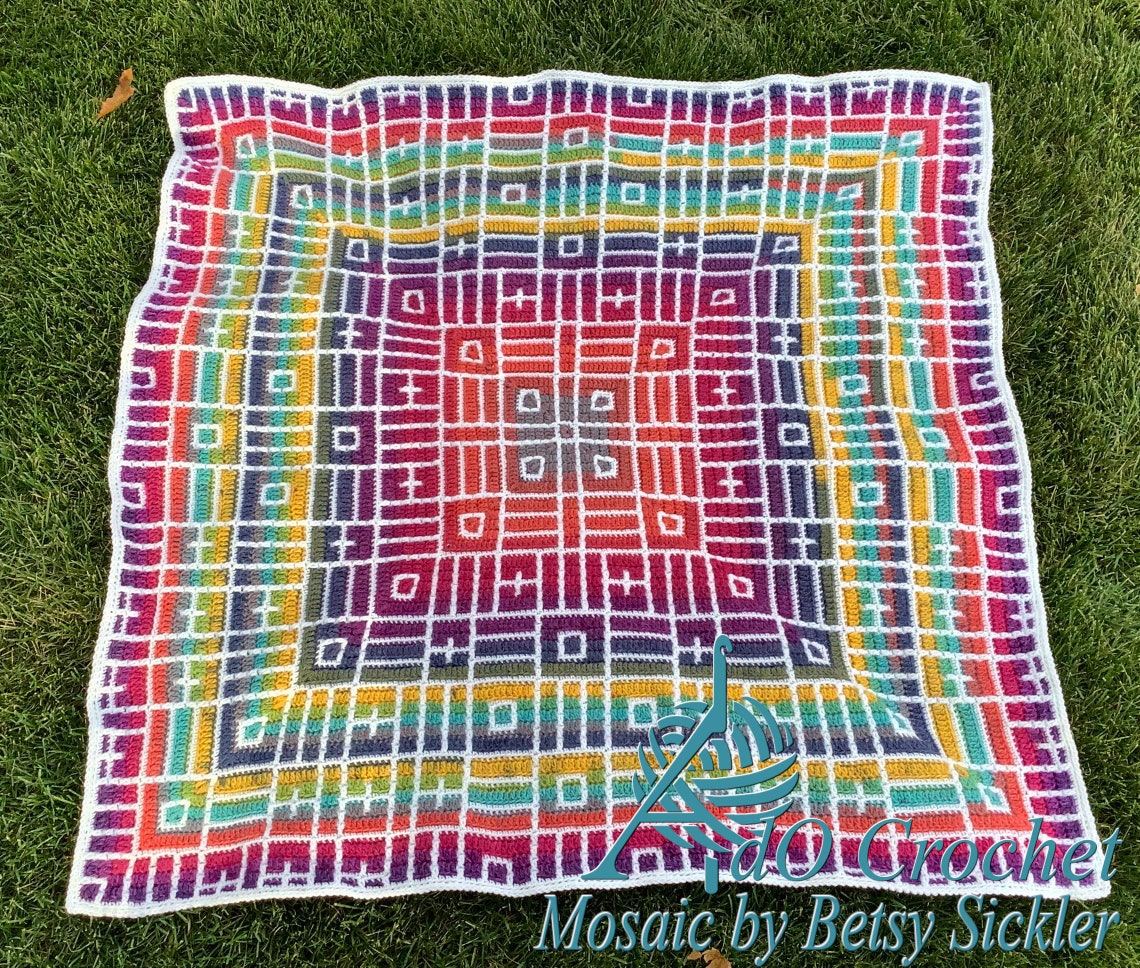 Hexagon Vest / Cardigan and Lap Throw in English, German and Dutch - Etsy