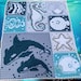 Seaworld, Digital Pattern for Overlay Mosaic and Interlockig Filet ...