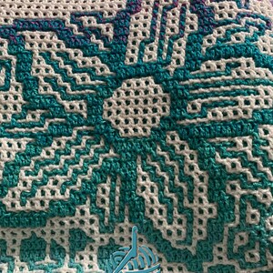 Ring of Flowers, Interlocking or Mosaic in the Round DIGITAL FILE, US ...